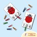 Printable Montessori Counting Cards0-10, Preschool Maths, Homeschool ...