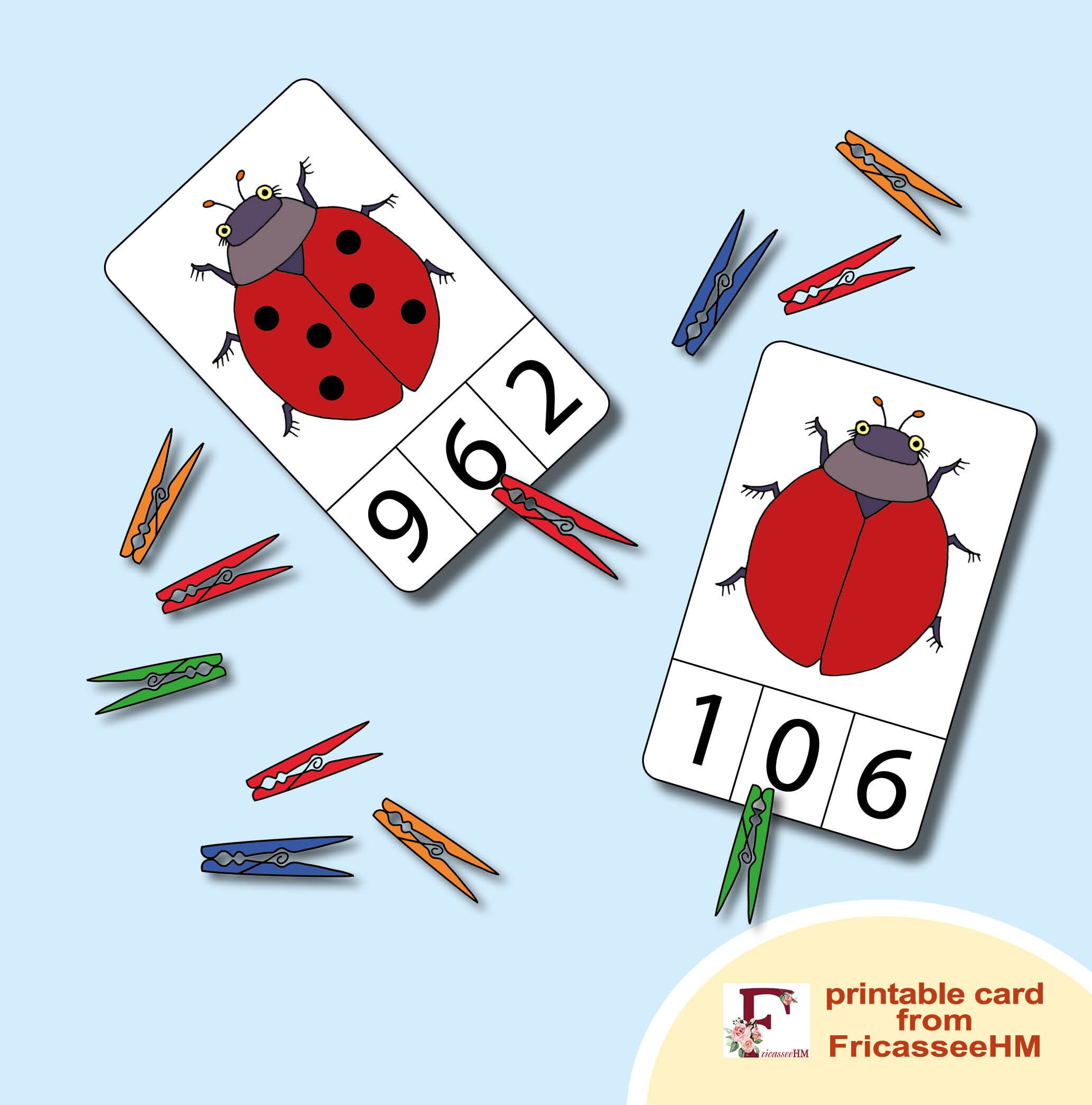 Printable Maths Worksheets Counting 1 to 10 Grade 1 - Etsy