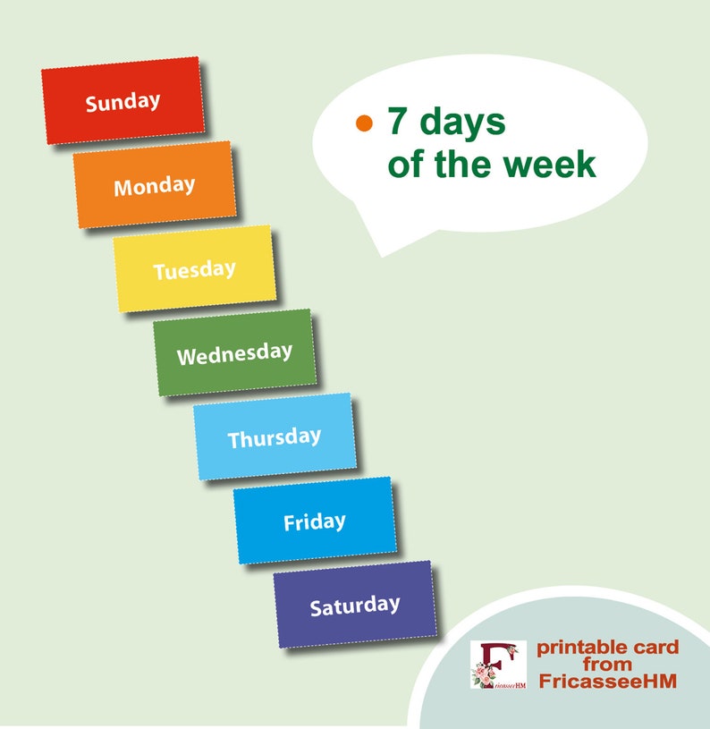 Printable Weather Calendar, Seasons, Month of the Year, Day of the Week ...