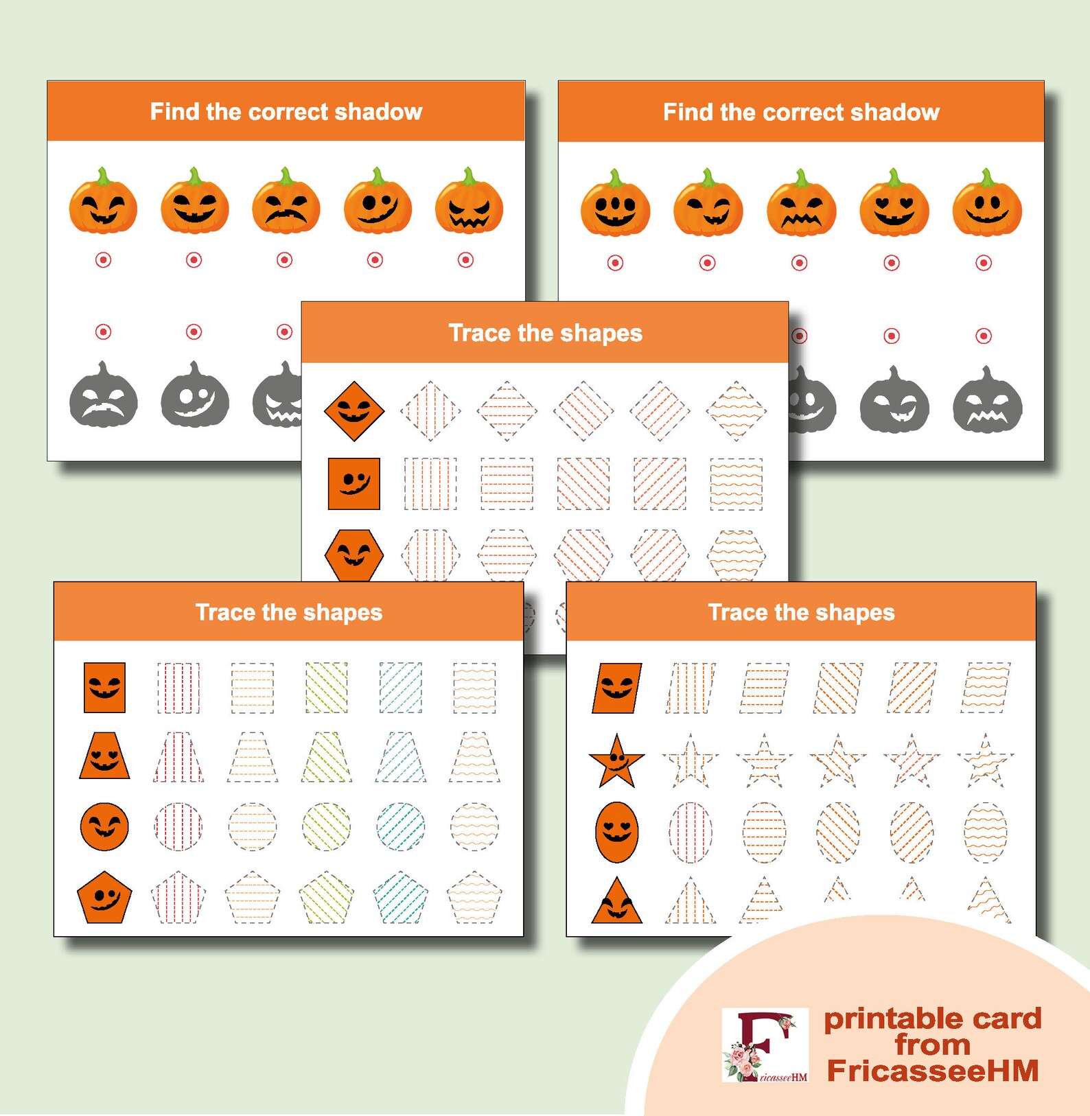 Pumpkin Learning Pack. Printable Pumpkin Activities. Printable - Etsy