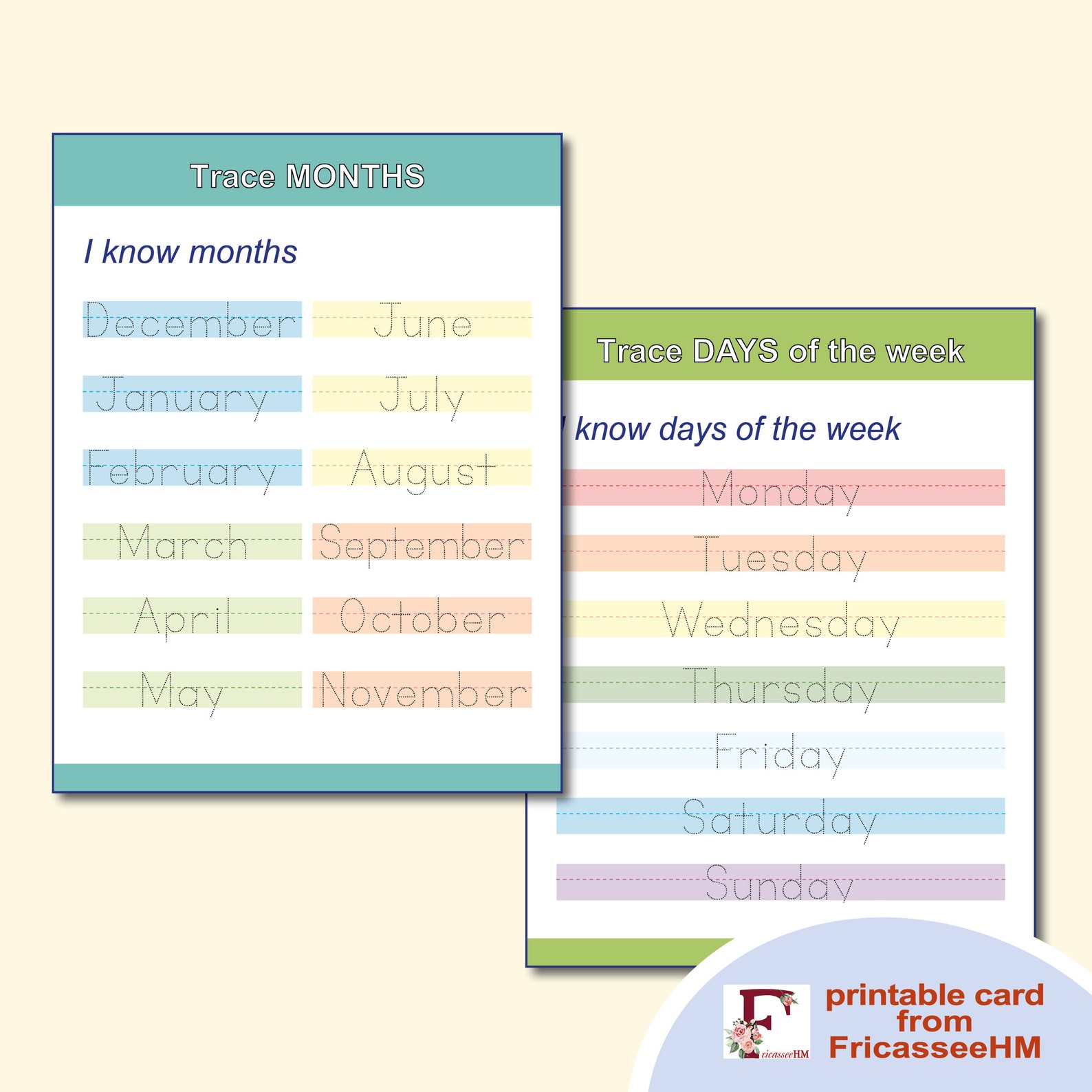 Personalized Tracing Worksheet for Toddlers, Handwriting Practice Name ...