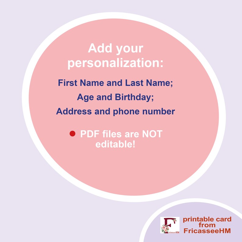 Printable Handwriting Practice Name, Age, Address, Phone Number ...