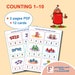 Numbers Toddler Busy Book. Counting Cards 1-10. Monsters - Etsy