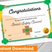 Girl Scout Senior Girltopia Visionary Journey Certificate Downloadable ...