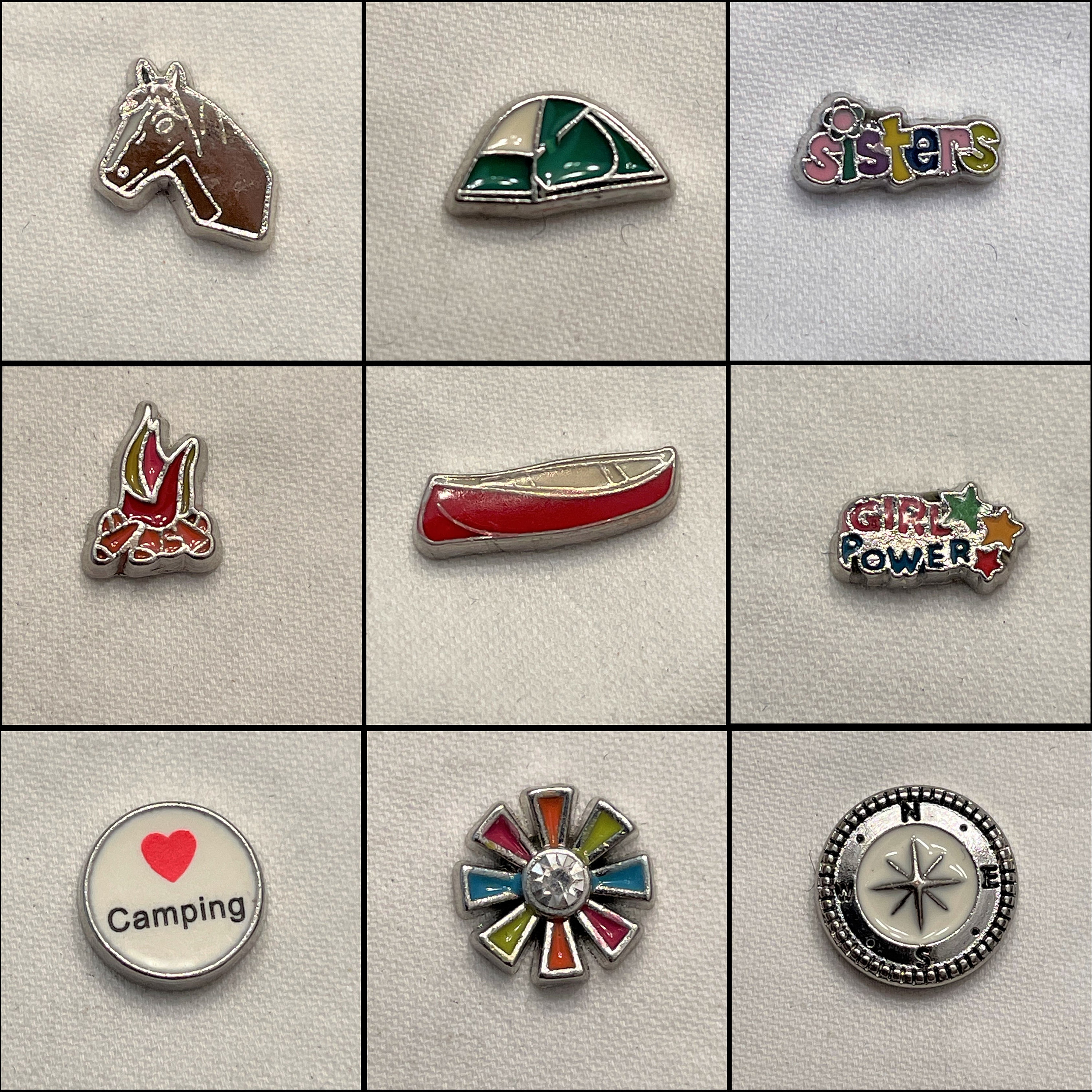 Girl Scout Floating Charms - Etsy