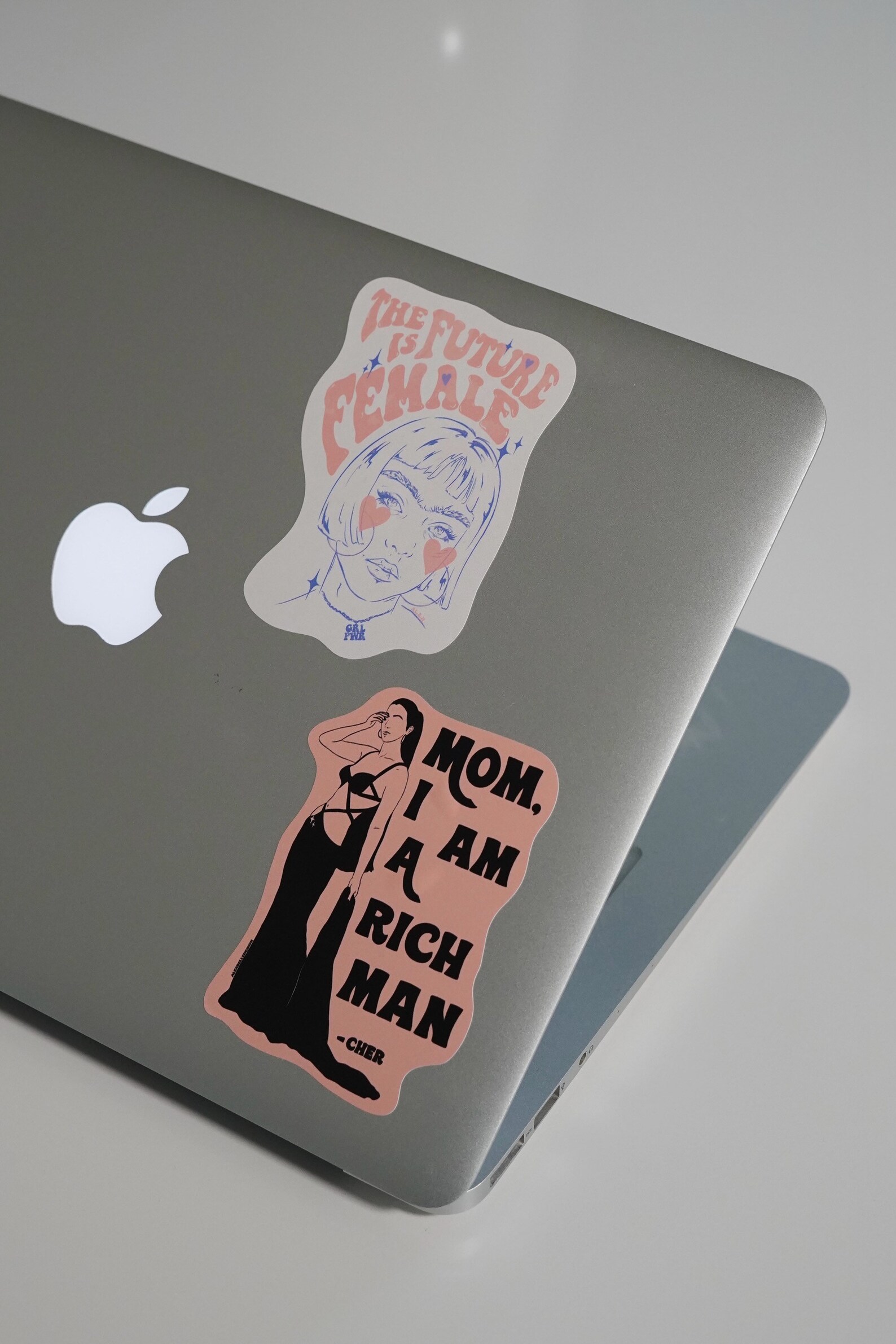 Cher Sticker / Mom I Am a Rich Man Feminist Vinyl Sticker Pop - Etsy UK