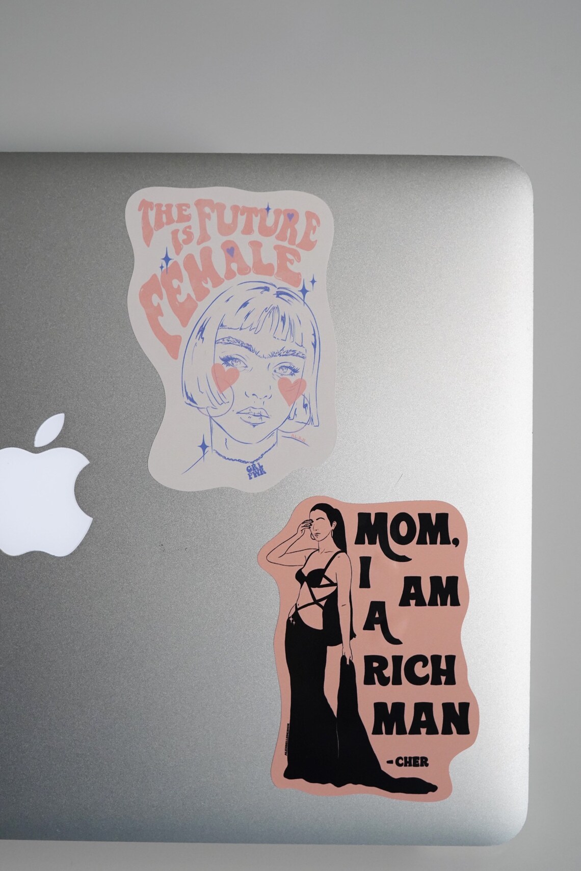 Cher Sticker / Mom I Am a Rich Man Feminist Vinyl Sticker Pop - Etsy UK