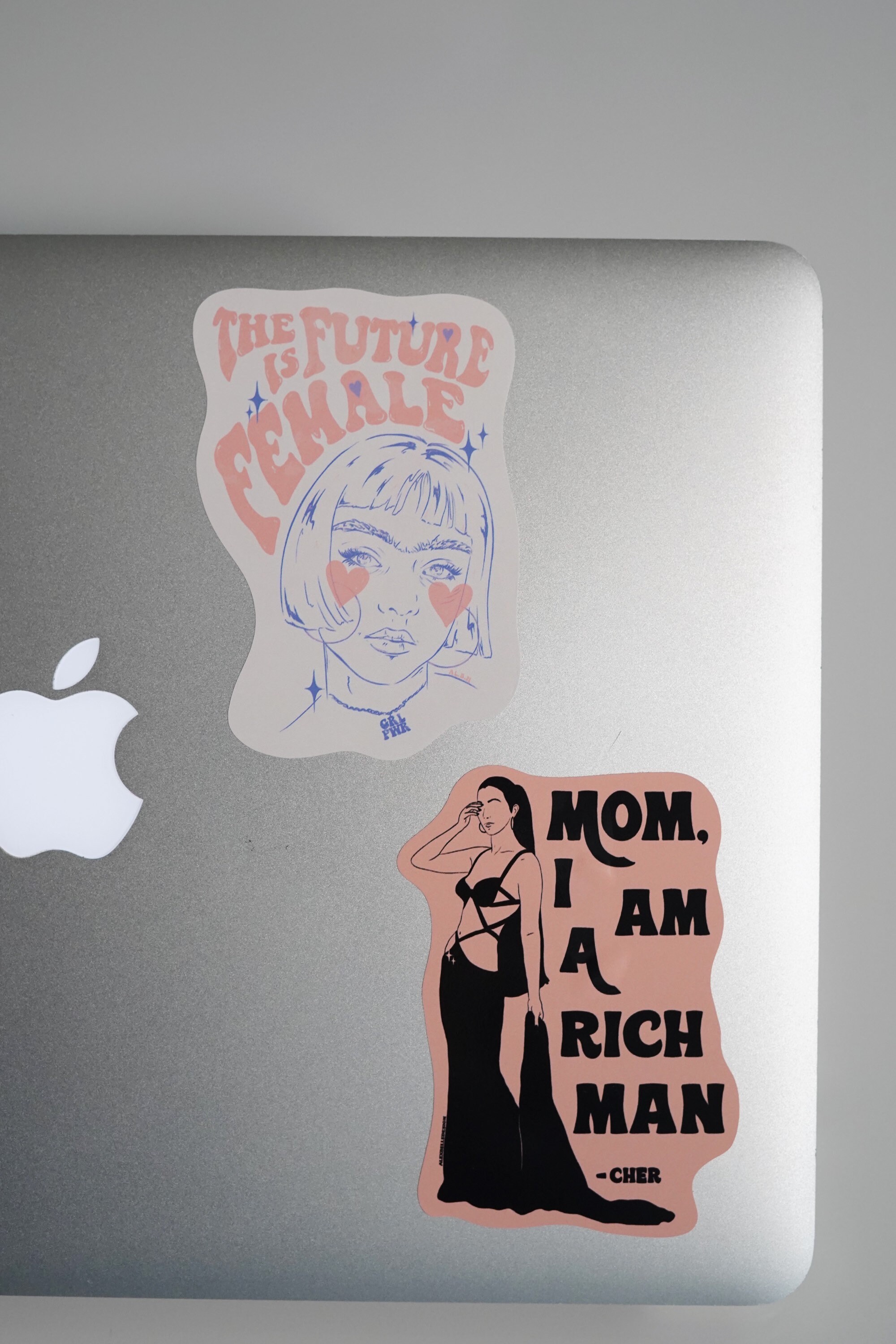 Cher Sticker / Mom I Am a Rich Man Feminist Vinyl Sticker Pop - Etsy UK