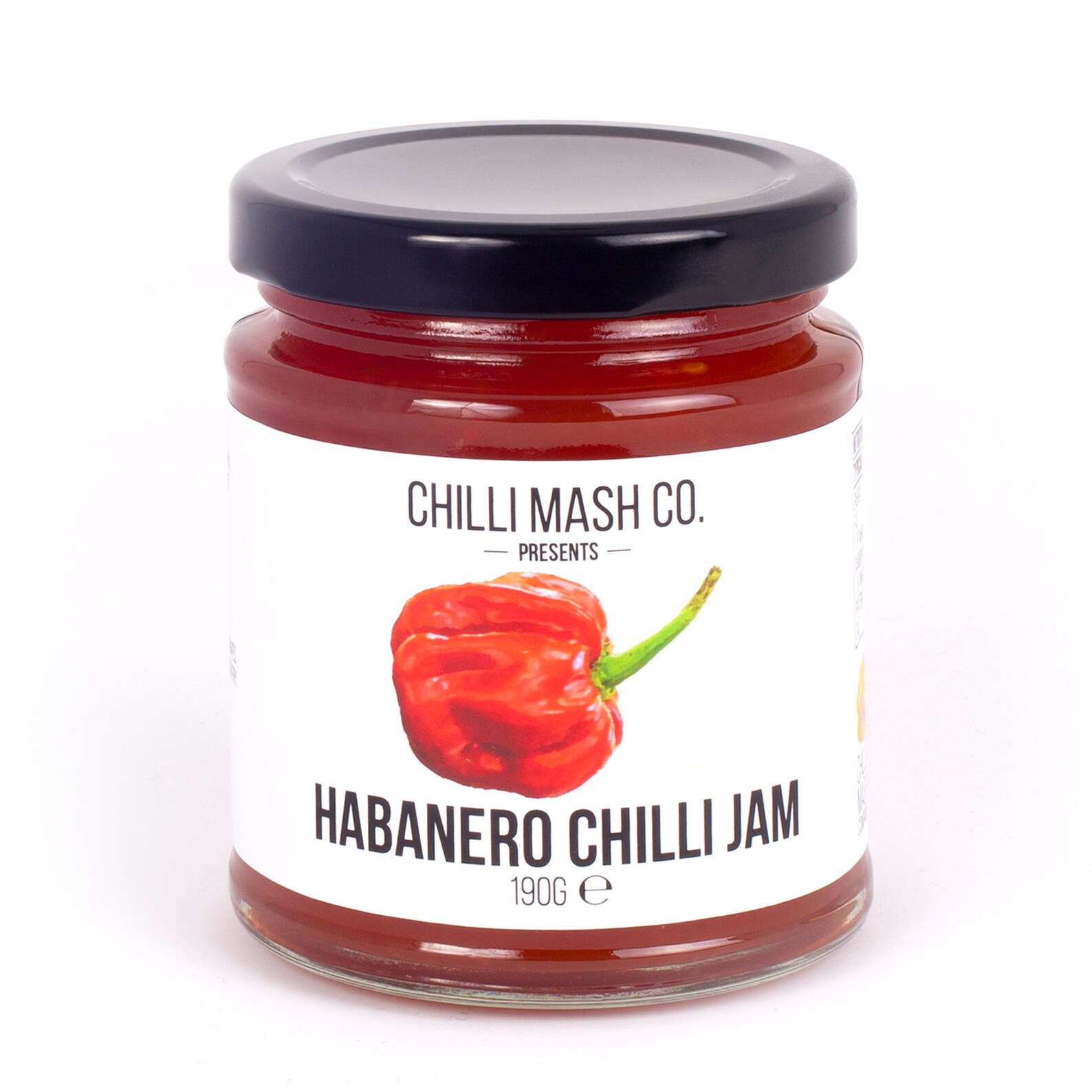 Habanero Chilli Jam 190g Chilli Mash Company Medium Heat | Etsy