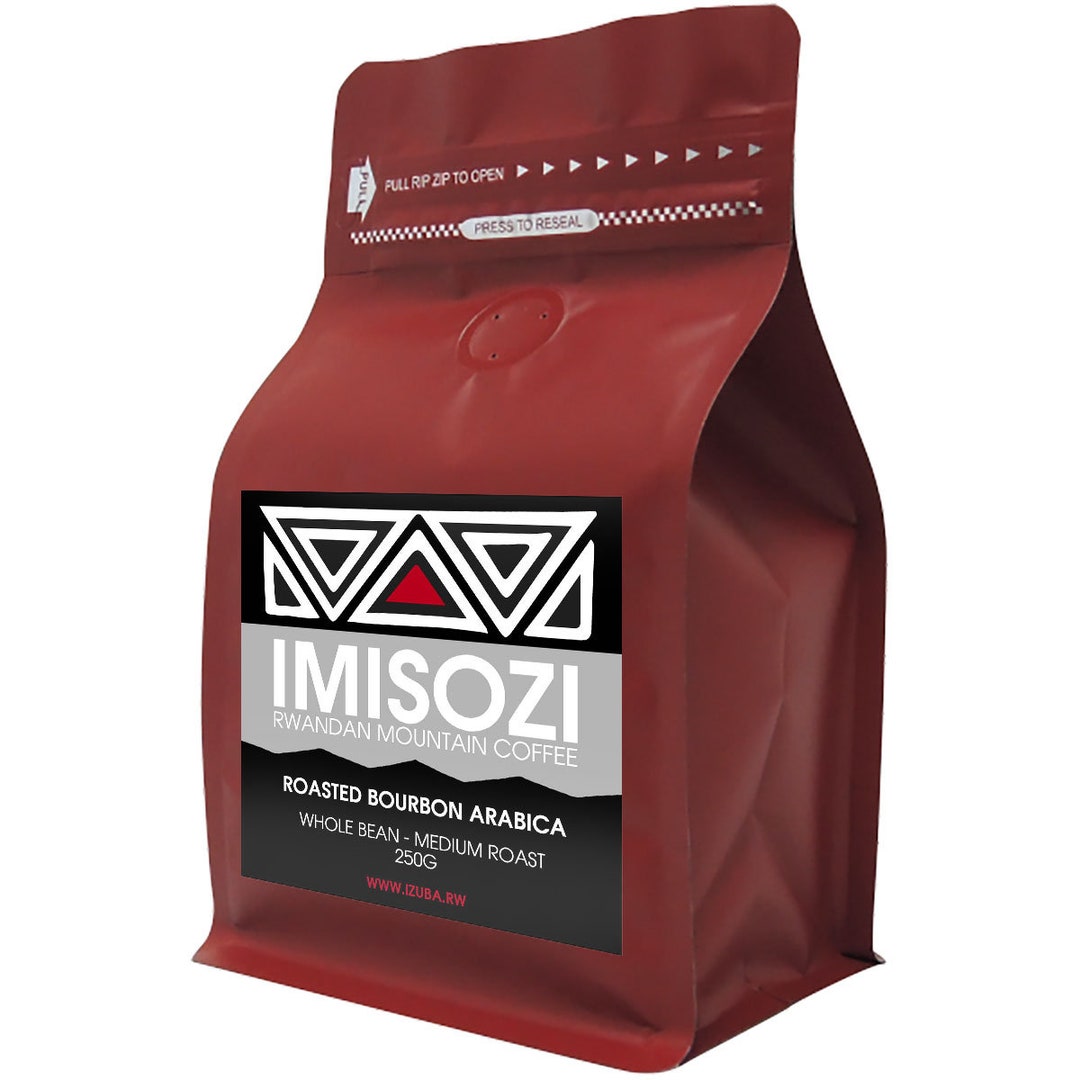 Imisozi Premium Rwandan Mountain Coffee 250g Bag/pouch - Etsy