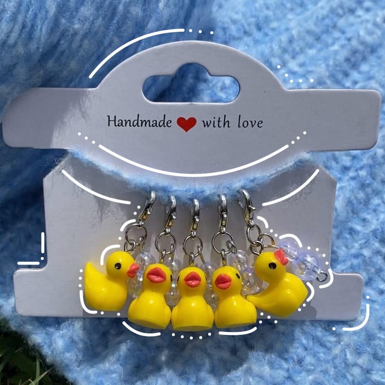 Rubber Ducky Stitch Markers - Etsy