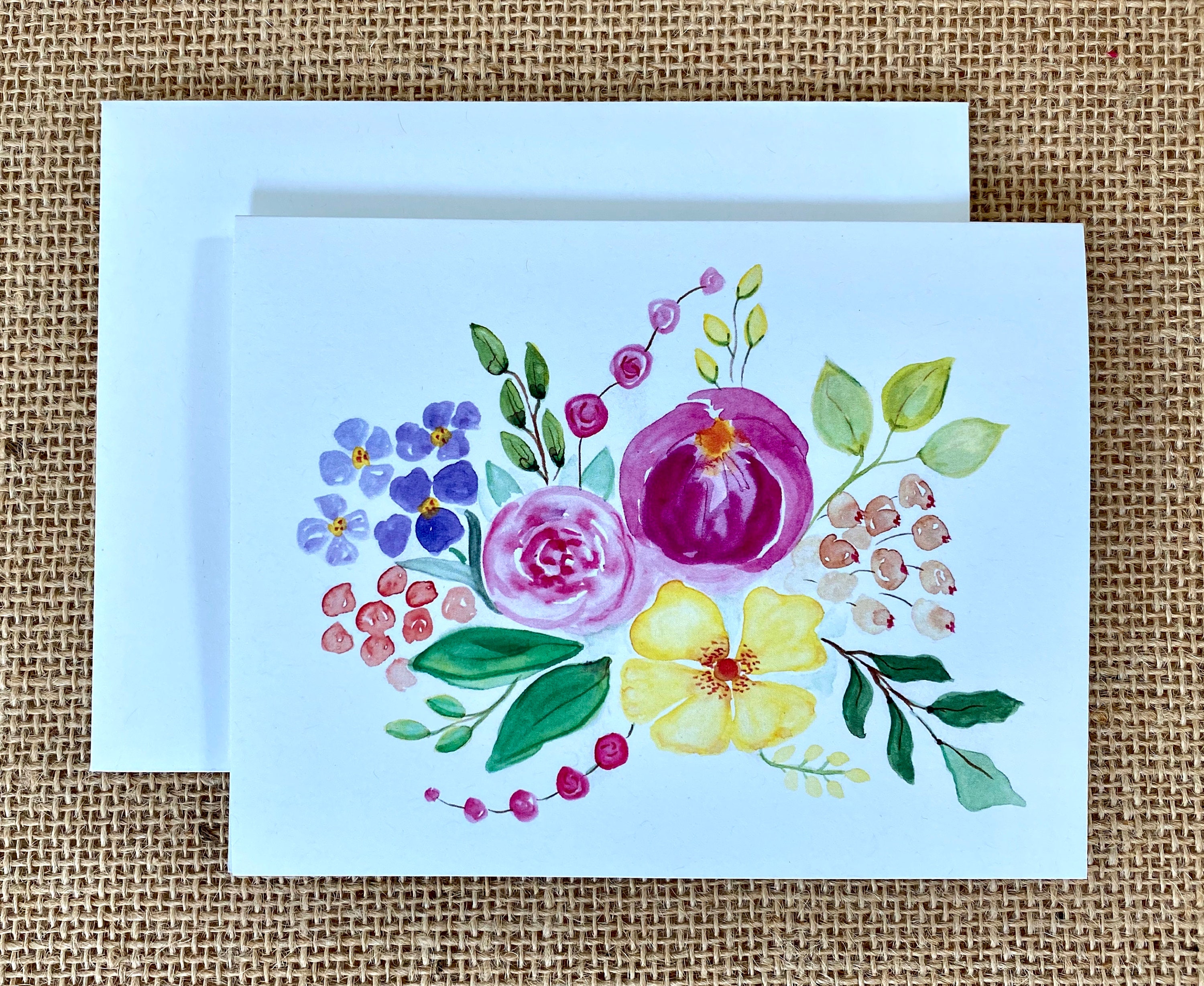 REUSABLE Greeting Card 100% Recycled Paper - Etsy UK