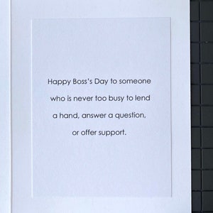 5 Star Boss-boss’s Day Card-funny-100% Recycled Paper- Eco-friendly ...