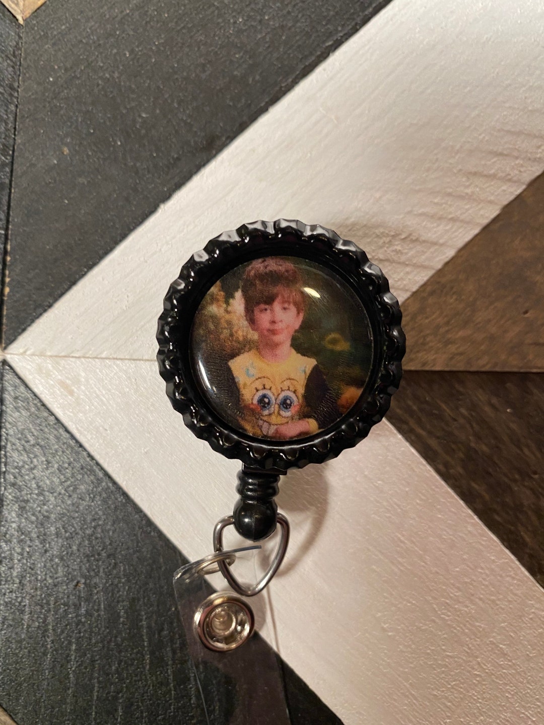 Pajama Kid, Meme, Picture Day, Badge Reel, Retractable ID - Etsy