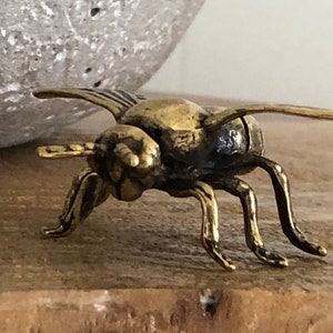 Vintage Brass Bumblebee Brass Honey Bee - Etsy