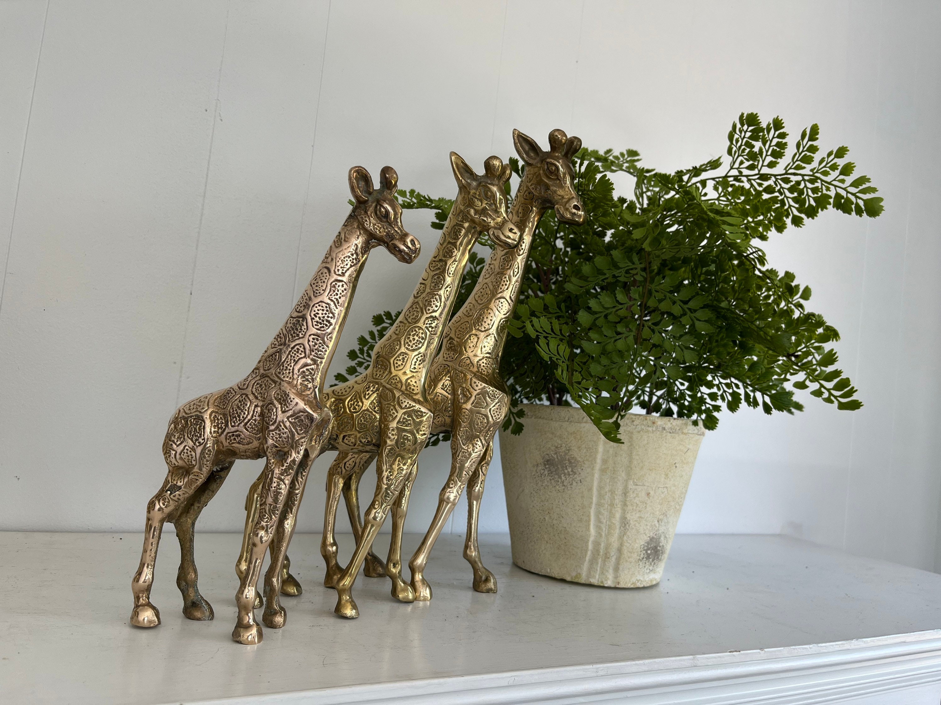 Giraffe Family Bookends - Etsy