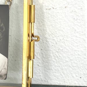 Small Brass Hanging Frame | Ornament Frame - Etsy