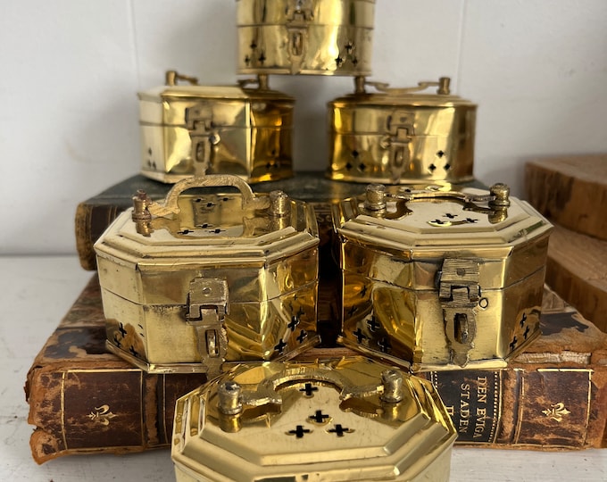 Vintage Brass Cricket Box - Etsy