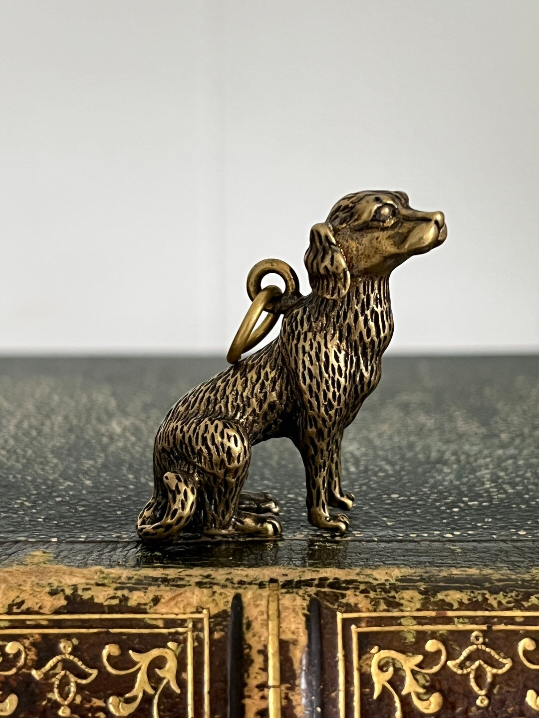 Brass Dog Pendant | Brass Retriever | Brass Labrador Retriever - Etsy