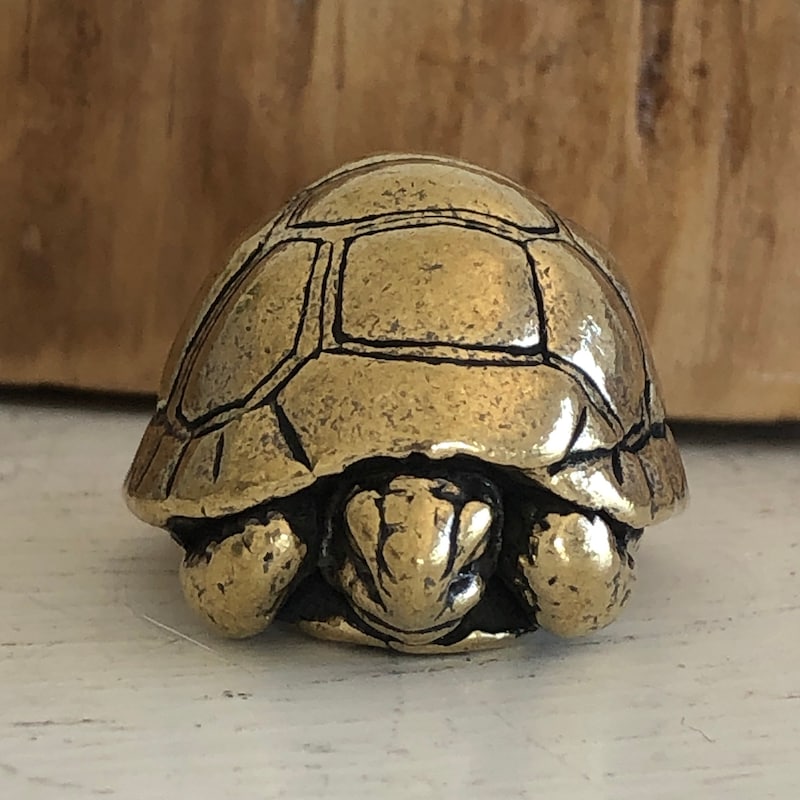 Brass Turtles - Etsy