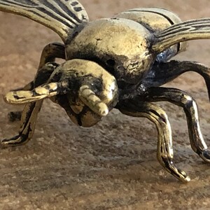 Vintage Brass Bumblebee Brass Honey Bee - Etsy