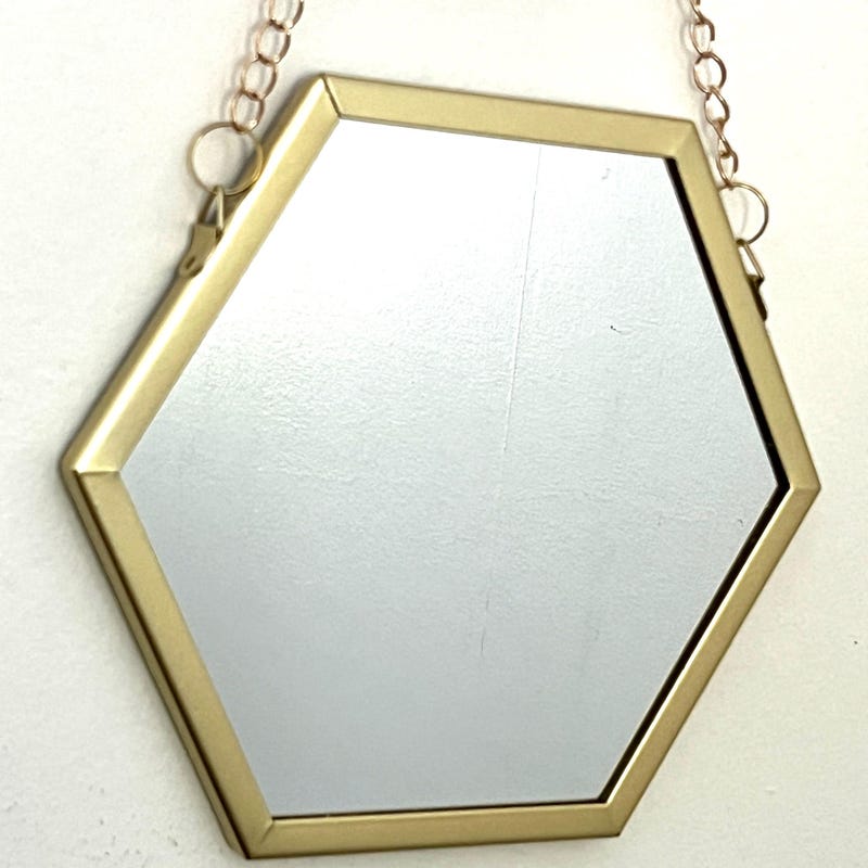 Hexagon Mirror - Etsy