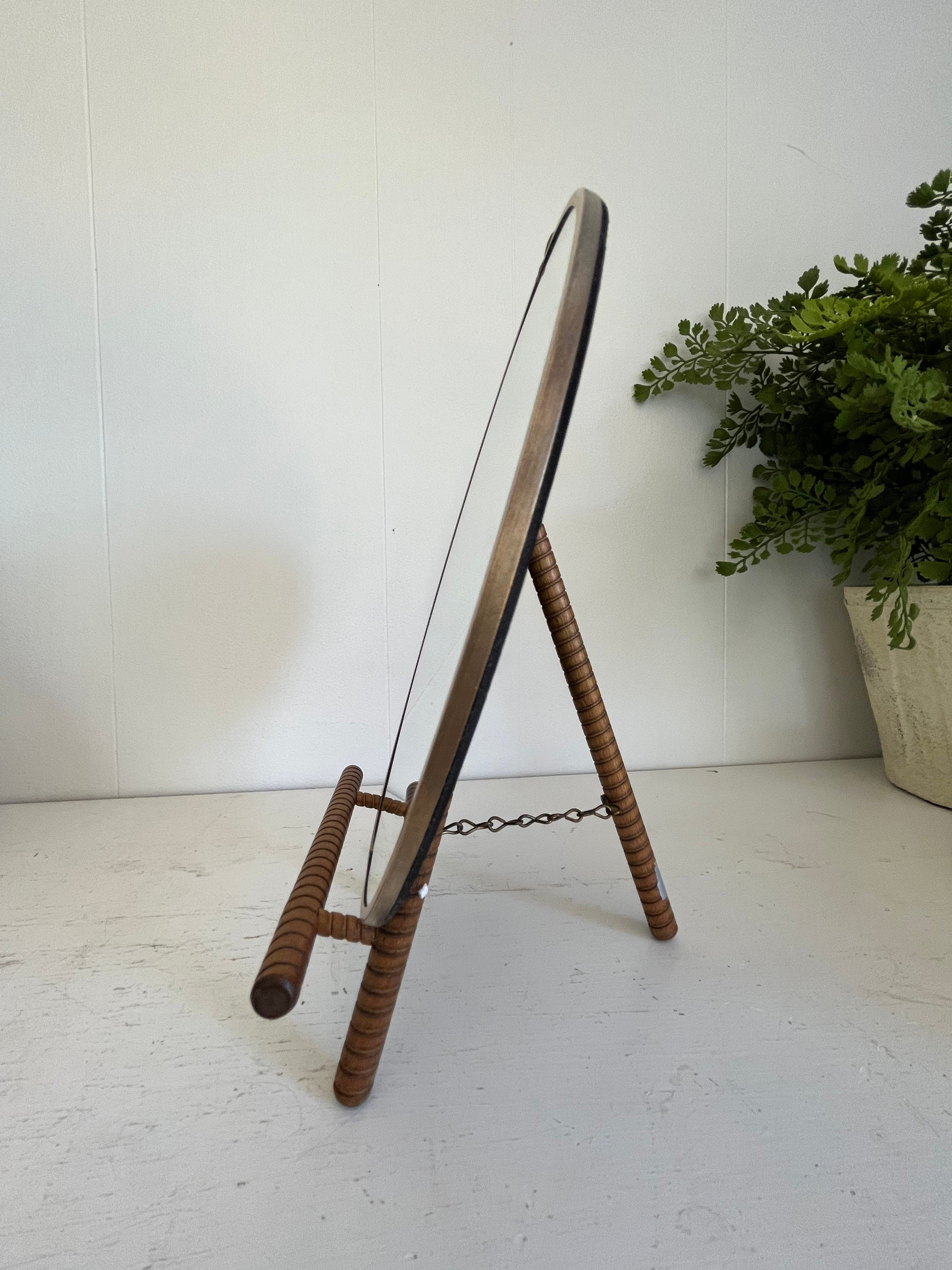Round Brass Frame Wall Mirror, Two Sizes | Minimalist - Etsy