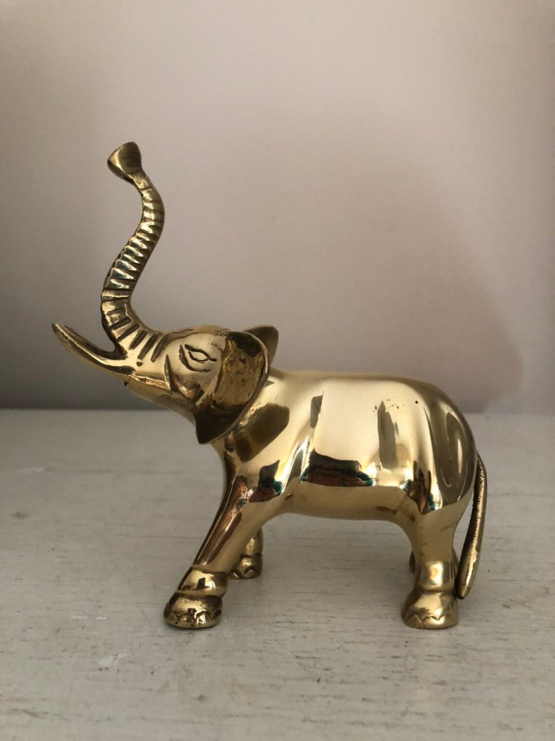 Brass Elephant - Etsy