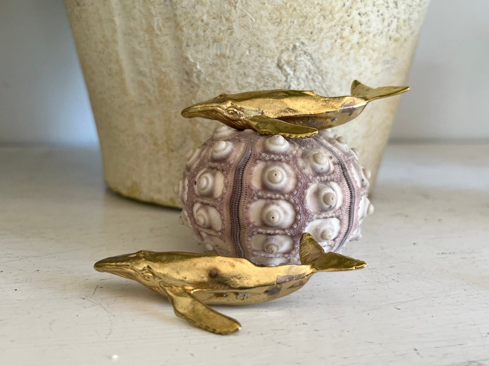 Brass Humpback Whale Miniature Blue Whale Nautical - Etsy