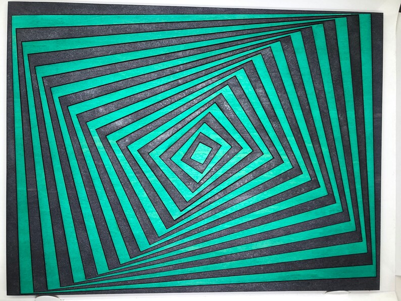 Wood Spiral Wall Art - Etsy