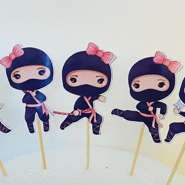 Pink Ninja - Etsy