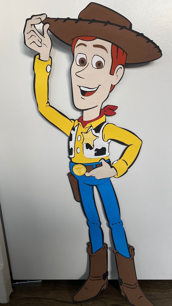 2 Feet Large Character Cowboy Character With Stand or No - Etsy
