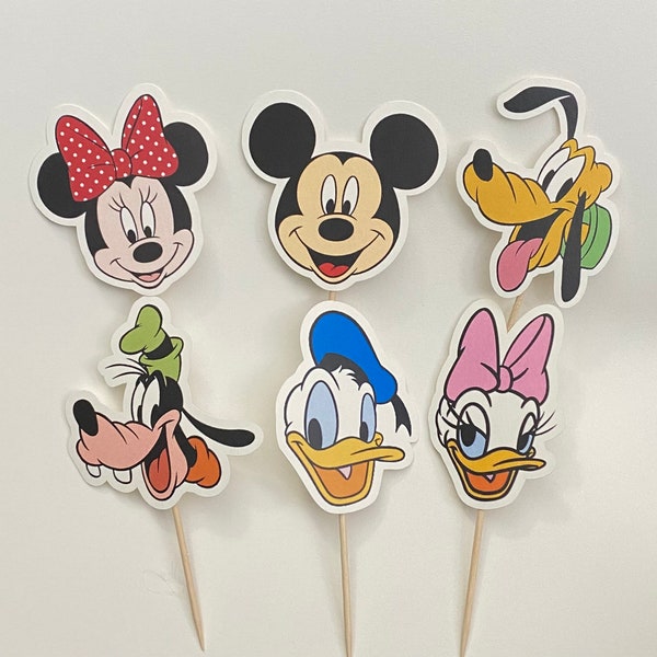 Mickey Mouse Cupcake - Etsy