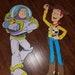 2 Feet Character, Space Character, With Stand or Without Stand - Etsy