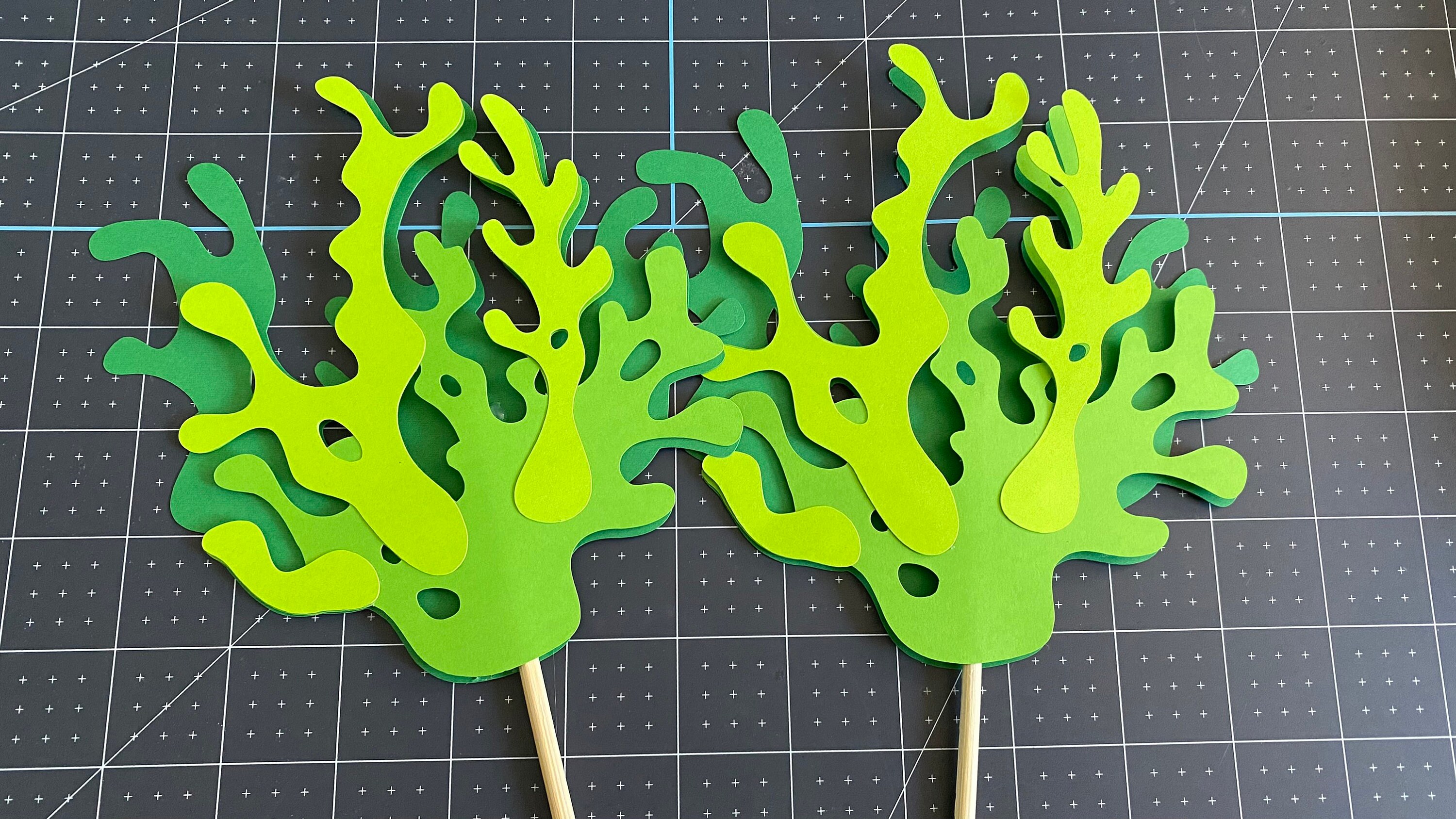 Set of Seaweeds Paper Seaweeds Under the Sea Theme - Etsy Canada