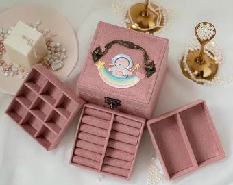 Cute Vintage Jewelry Box - Etsy