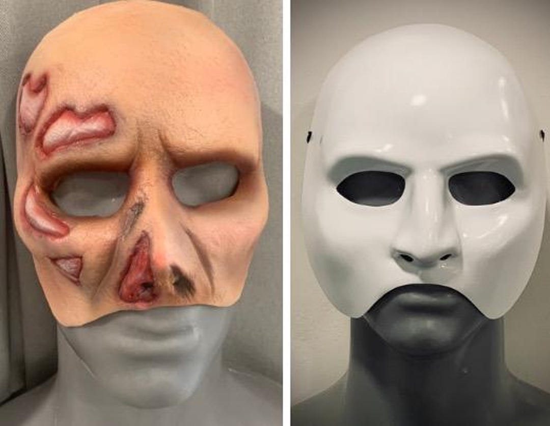 Phantom (ken Hill 1976-inspired)mask and Disfigurement Collection - Etsy
