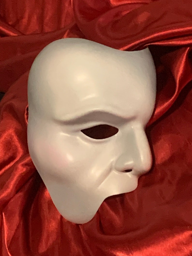 Phantom of the Opera australian/piterman-inspired Half-mask - Etsy