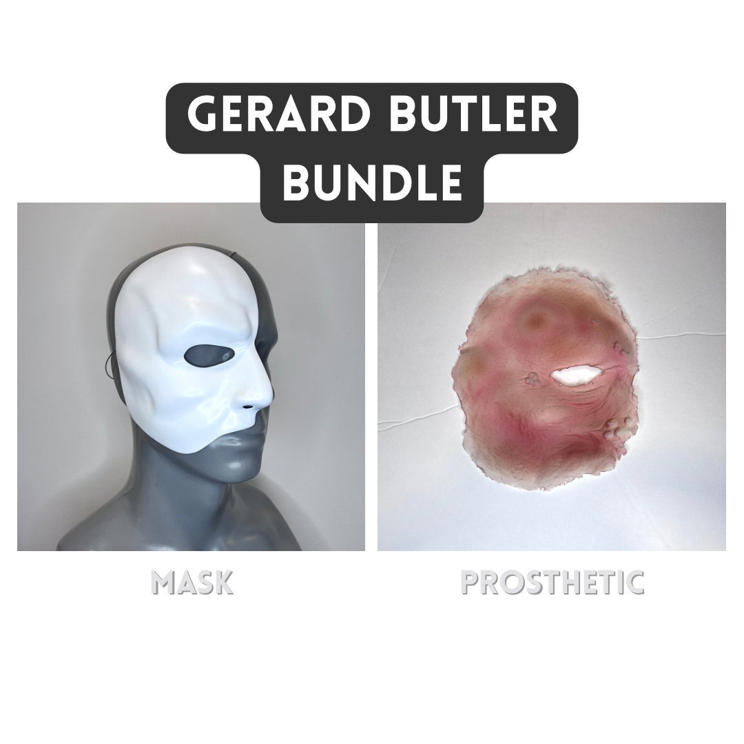 Phantom of the Opera (butler Edition) Mask & Prosthetic Set Bundle - Etsy