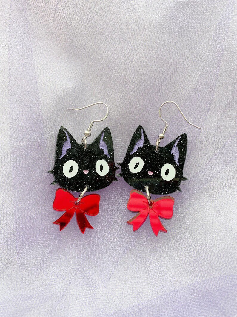 Studio Ghibli Inspired Earring Set Anime Earring Gift Set - Etsy