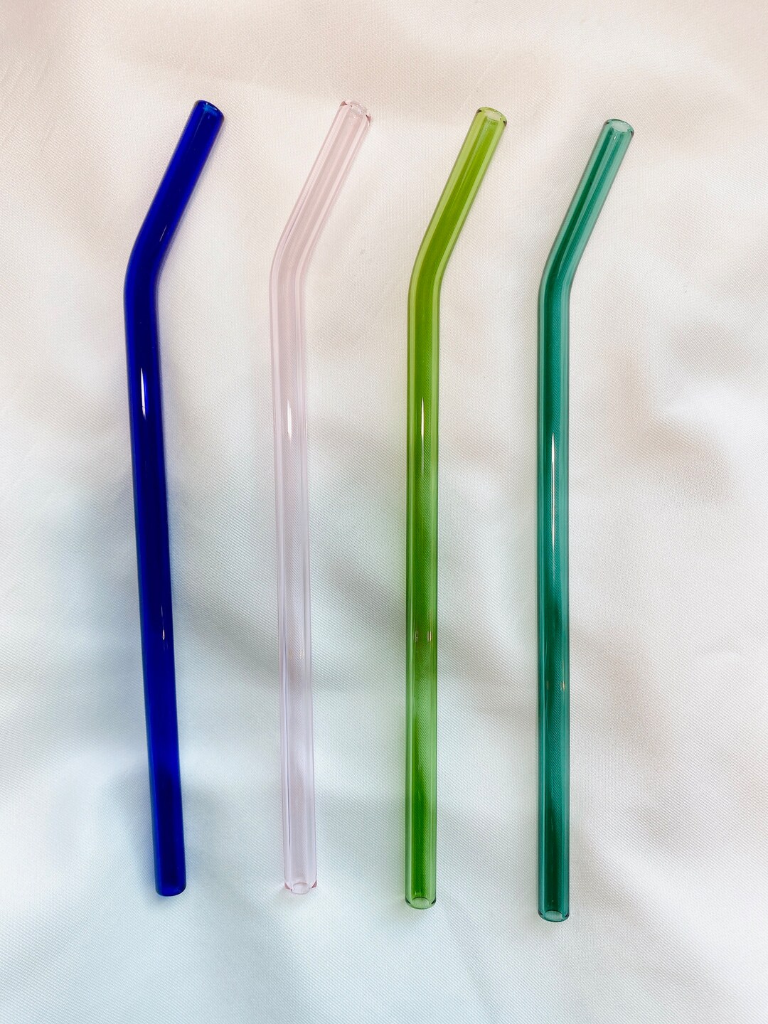 Colored Reusable Glass Straw Extra Straw for Cups Please See ...