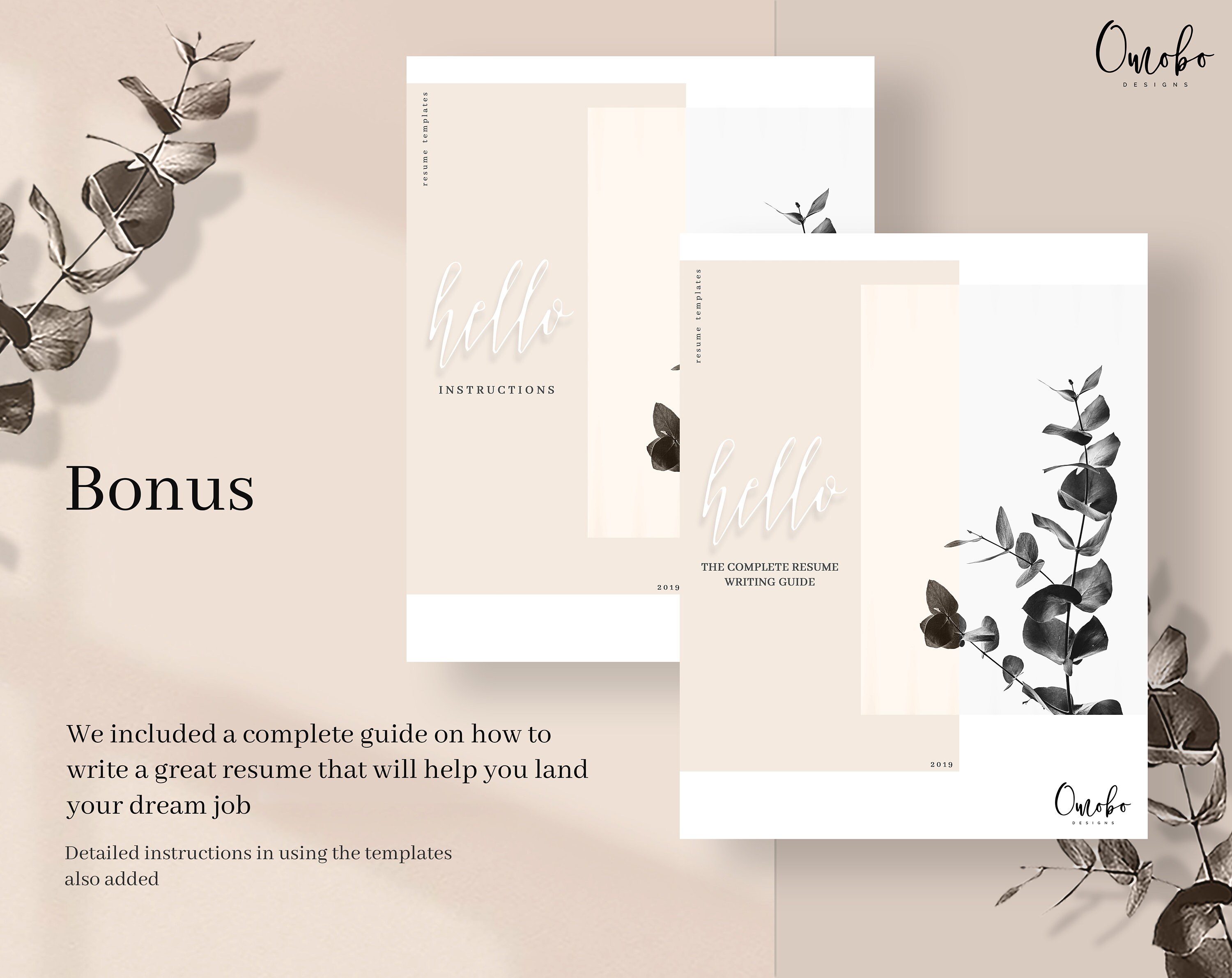 Resume Template, Resume, Professional Resume Template, Resume Templates ...