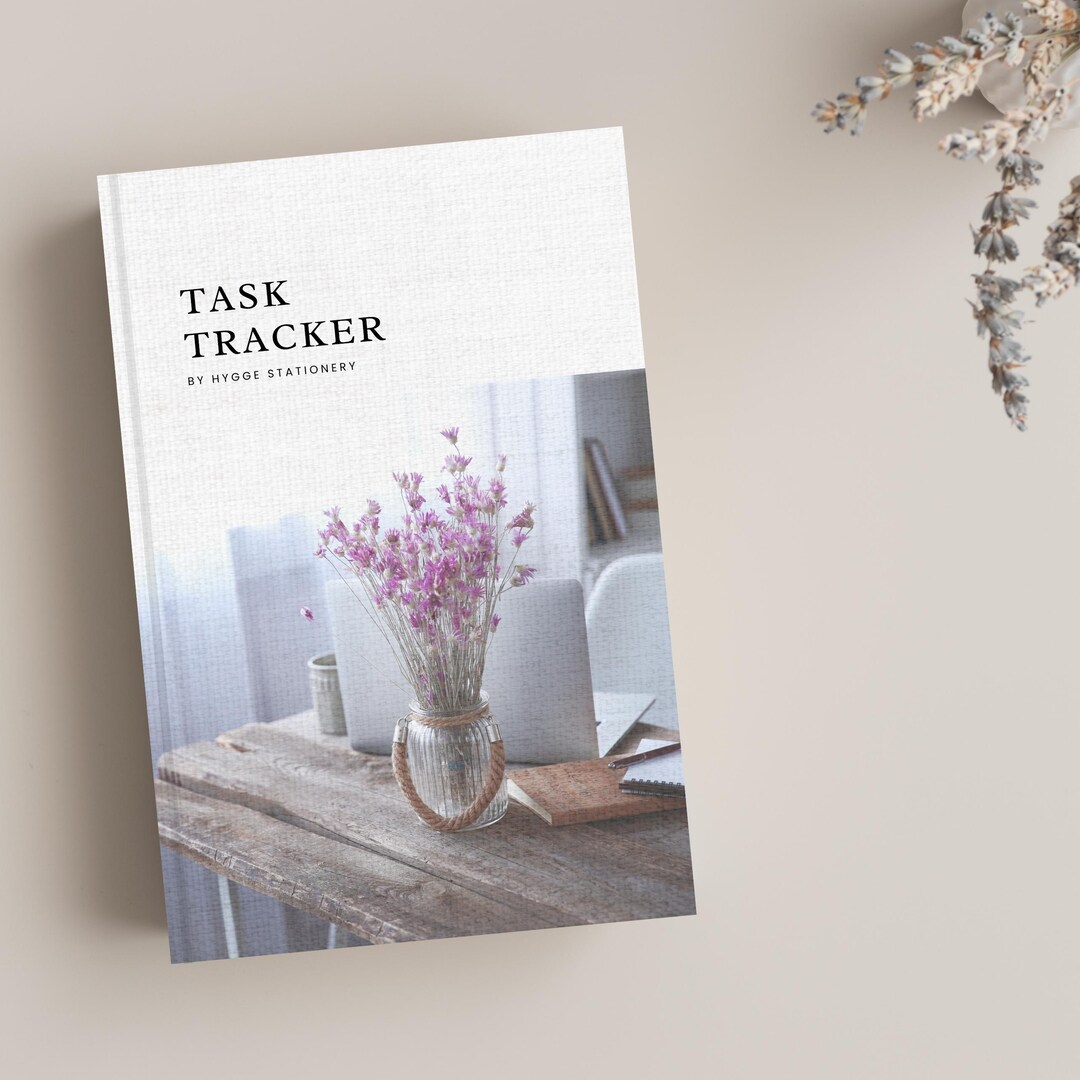 Task Tracker/ This Notebook is Designed to Help You Stay Organised ...