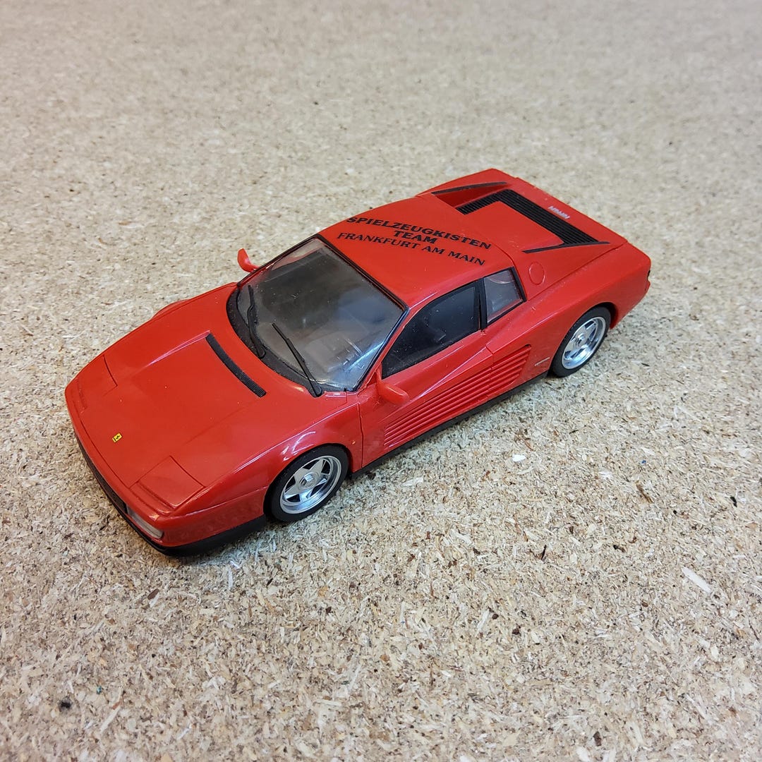 Rare Herpa Ferrari Testarossa Diecast Model Car – Promotional Edition ...