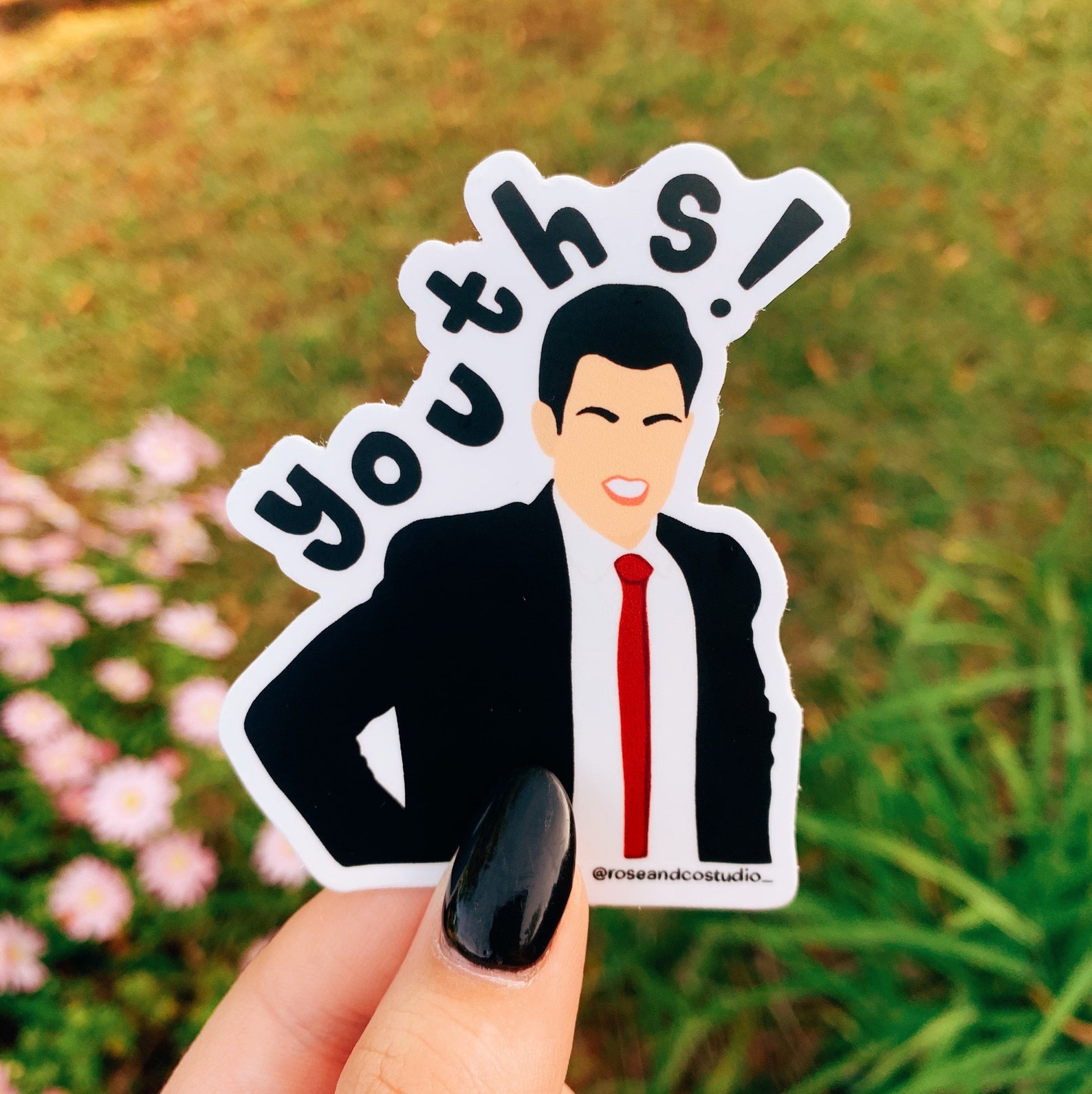 New Girl Schmidt “youths!” Quote Sticker - Etsy