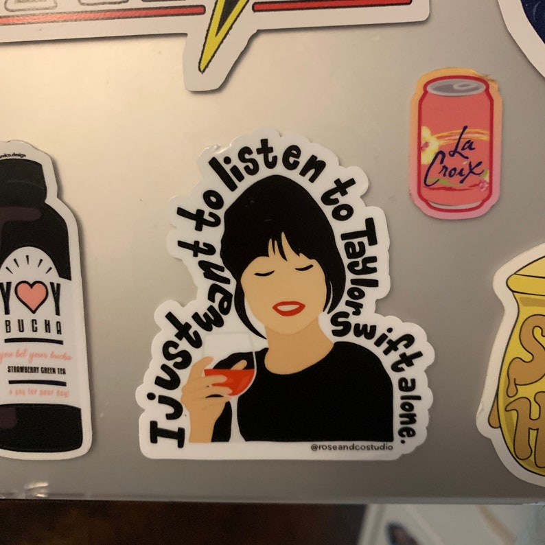 New Girl Jess Taylor Swift Quote Sticker | Etsy