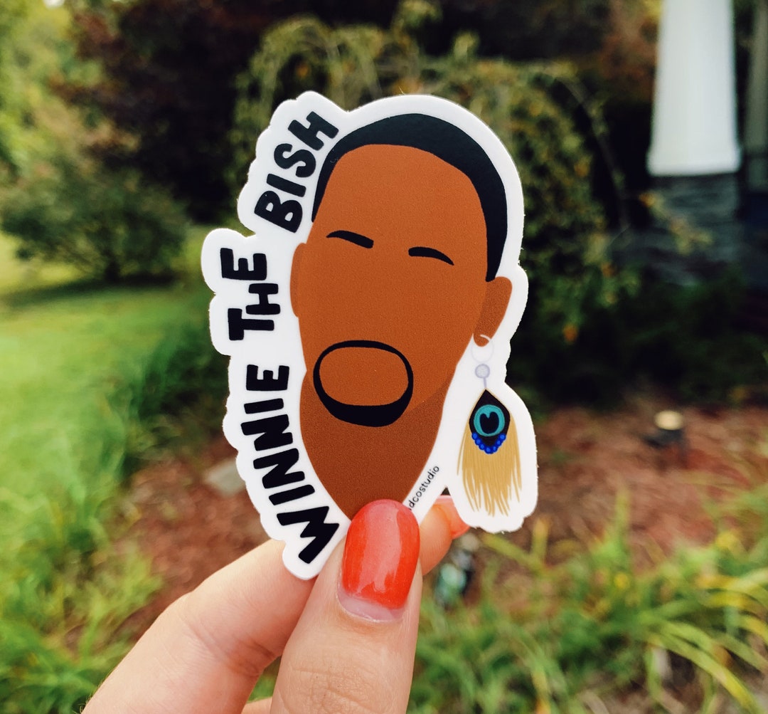 New Girl Winston Bishop "winnie the Bish" Sticker - Etsy
