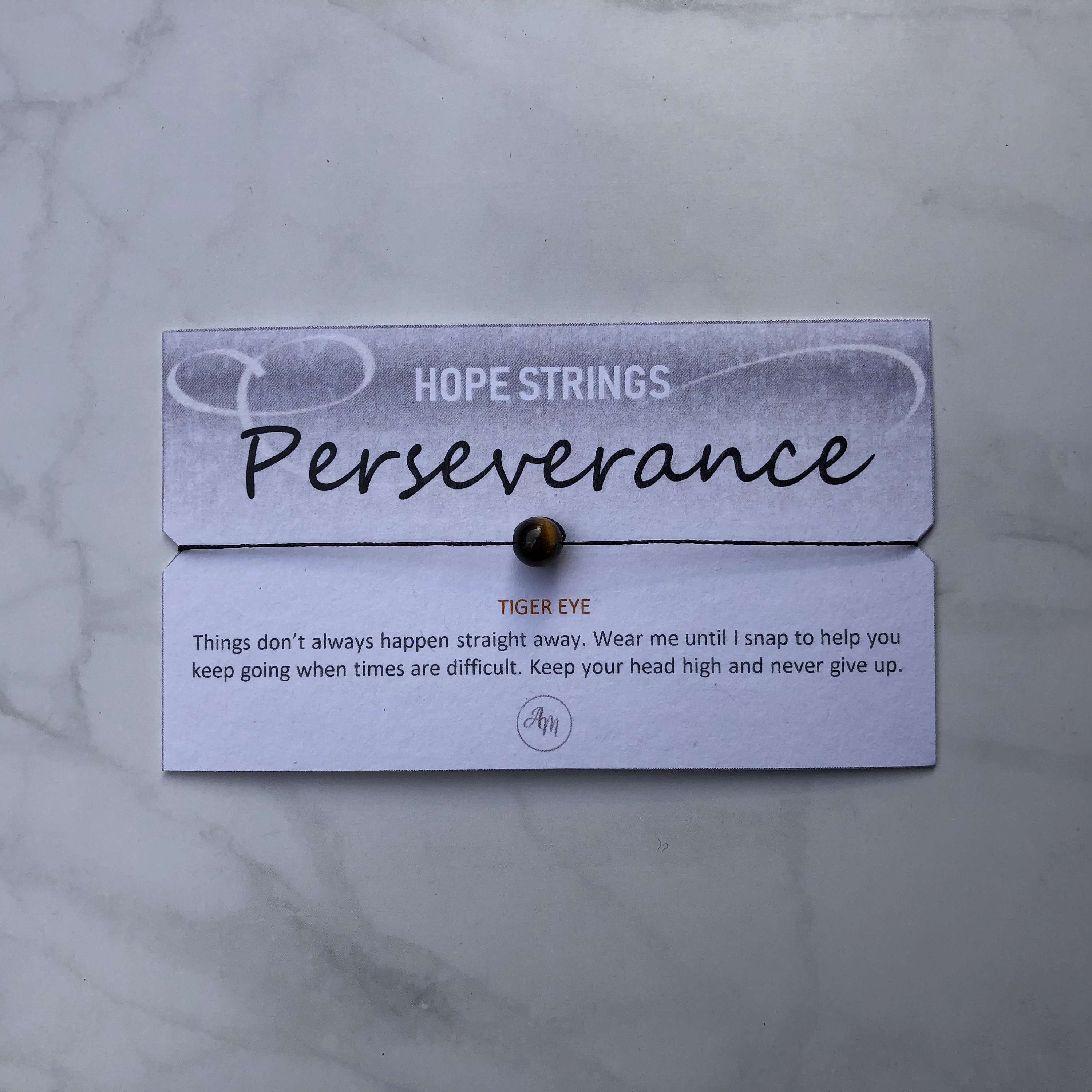 Hope Strings Comfort Bracelet - Etsy UK