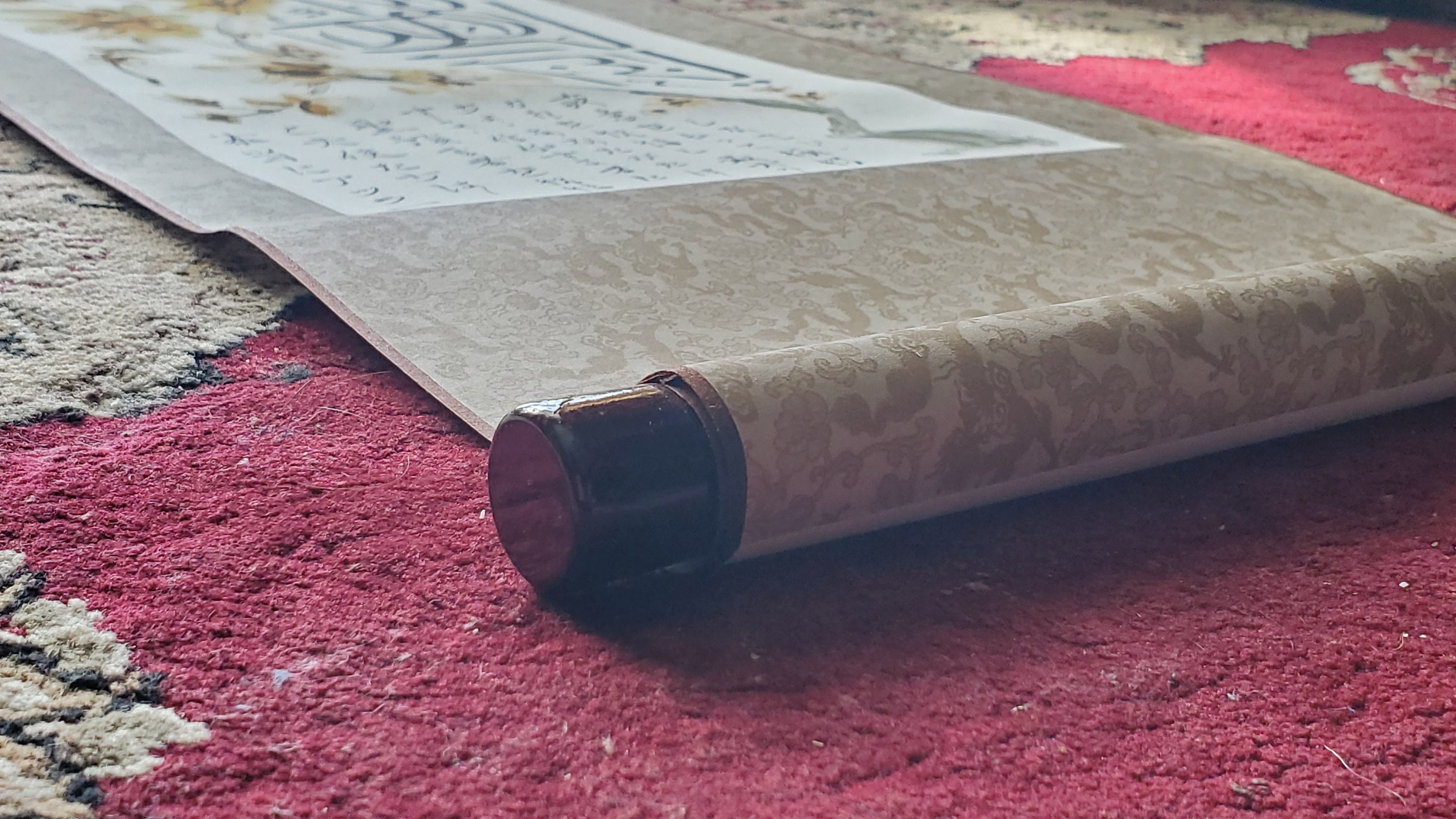 Arabic Japanese Chinese Islamic Calligraphy Scroll - Etsy