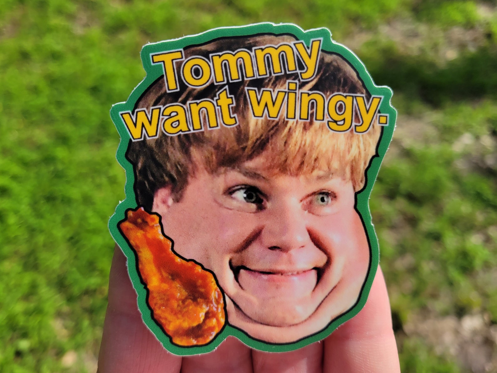 Chris Farley / Tommy Boy / Wings / Tommy Want Wingy | Etsy